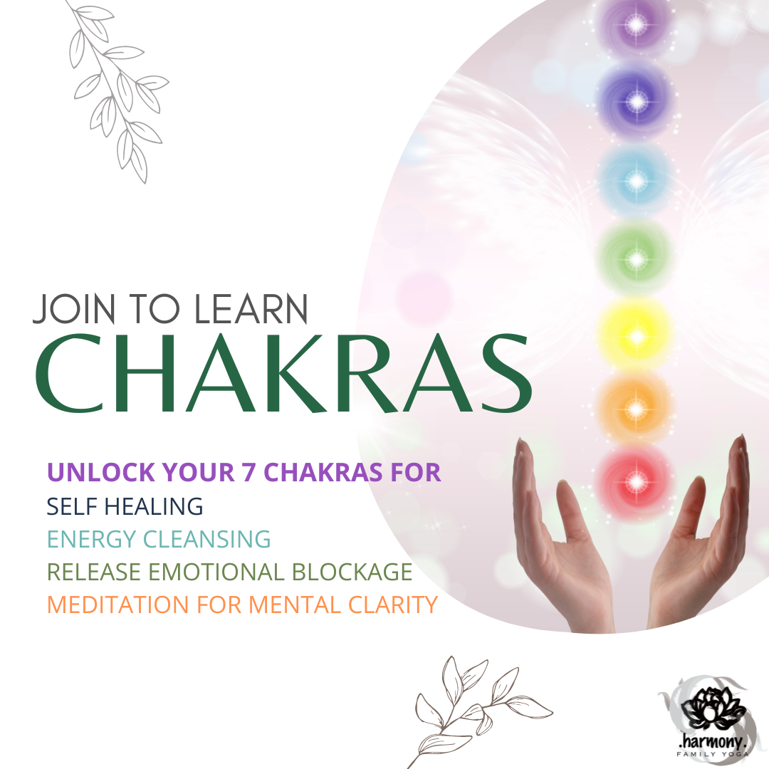 Introduction to Chakra Workshop - Harmony Family Yoga | Traditional Yoga Studio